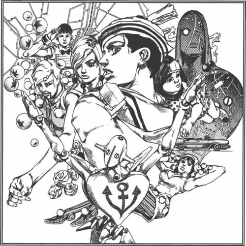 JOJO第八部单行本 ⭑ JOJO黄金之心